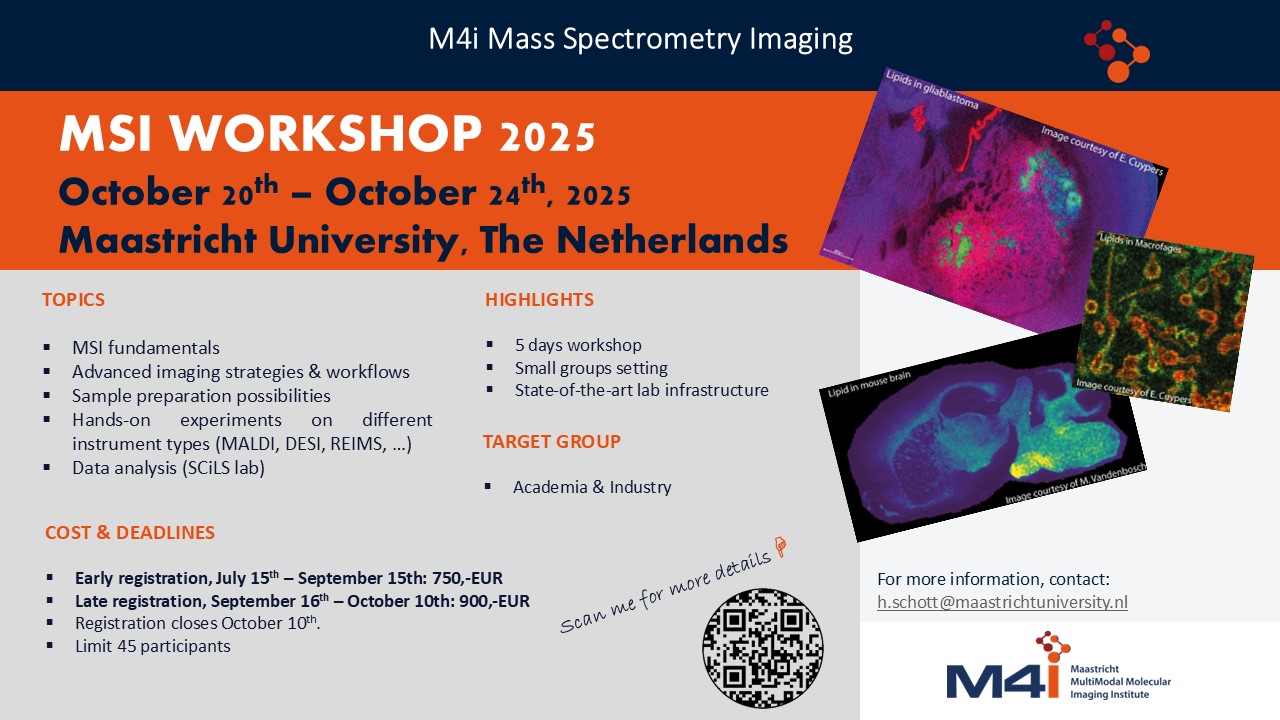 M4i Mass Spectrometry Imaging Workshop - NVMS